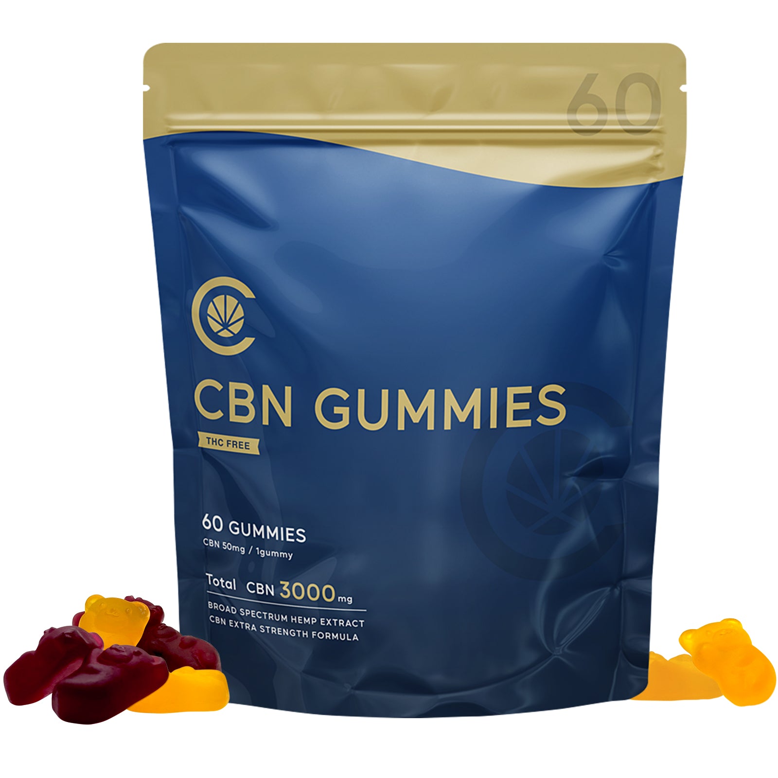 CBN グミ 60粒 CBN 3,000mg (CBN 50mg /粒) ブロードスペクトラムCBN配合 – CannaTech 公式ストア